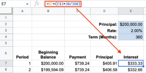 30/360, Actual/365, and Actual/360 Day Counts - Sheets Help