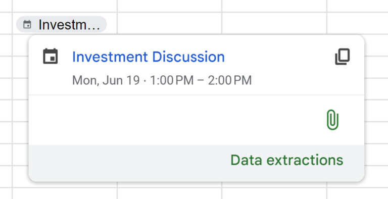 How to Use Smart Chips in Google Sheets - Sheets Help