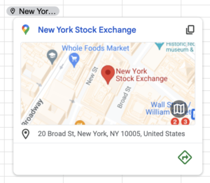 How to Use Smart Chips in Google Sheets - Sheets Help
