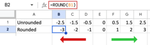 ROUND Function - Google Sheets - Sheets Help