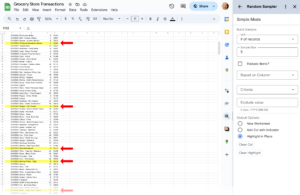 Taking a Random Sample in Google Sheets: Two Methods - Sheets Help